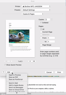 How To Use Microsoft Print To PDF In Word PPT And Excel Smallpdf