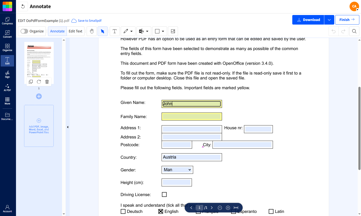 How to Change the Font Size of Your PDFs | Smallpdf