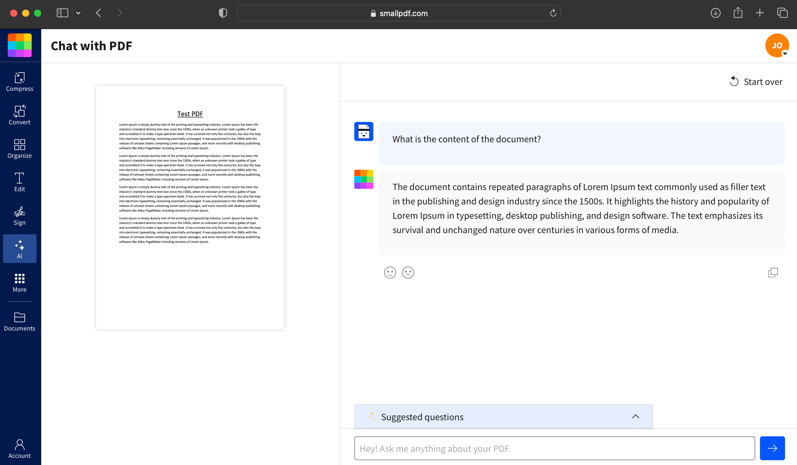 How to Resize PDF Online | Smallpdf