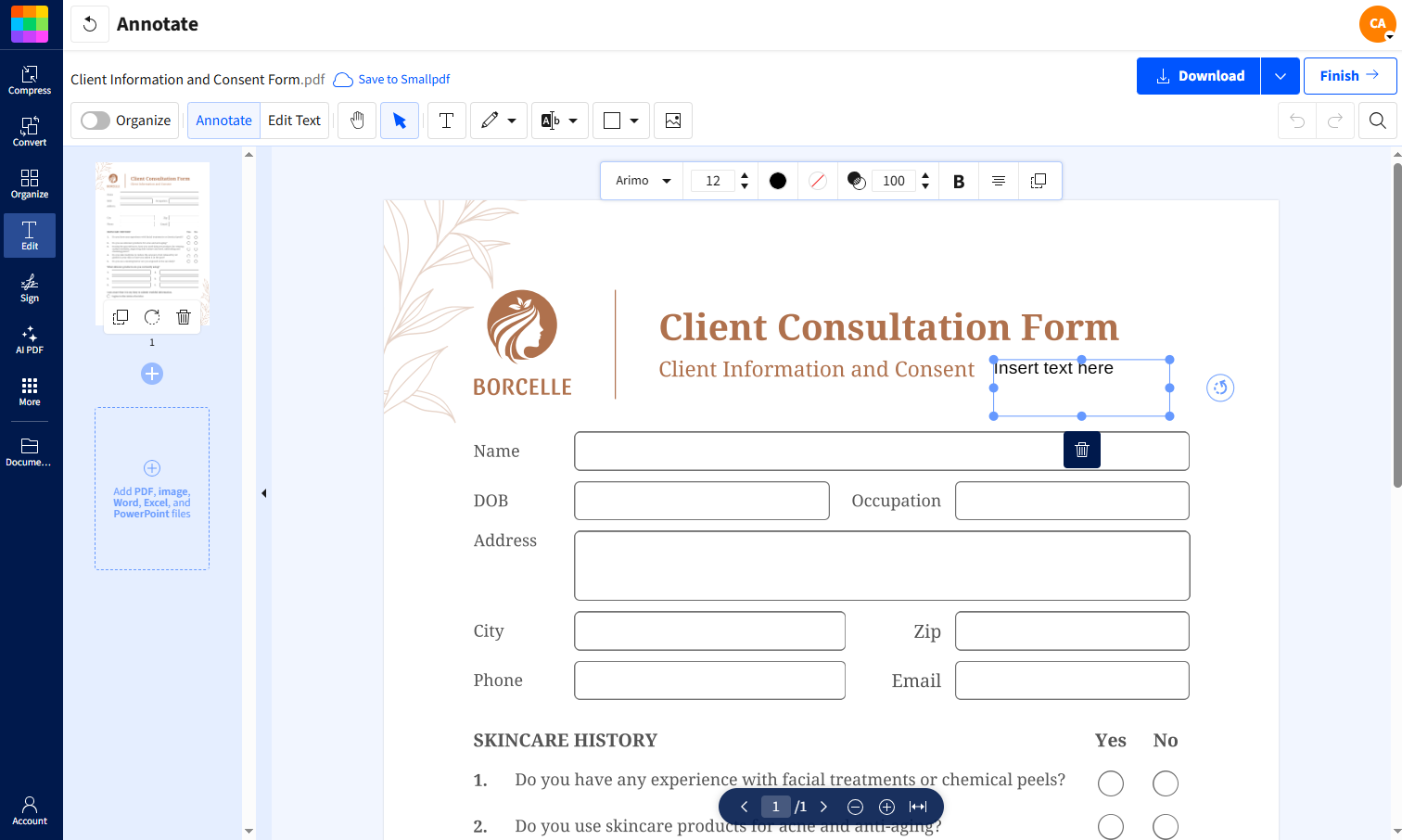 How to Change the Font Size of Your PDFs | Smallpdf