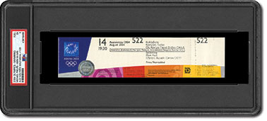 PSA Set Registry: Collecting Michael Phelps Cards, Tickets, and ...