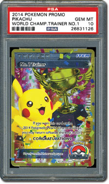 An Eye on the Prize: Collecting Pokemon Trophy Cards