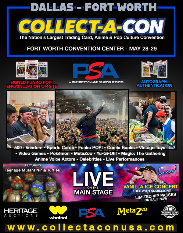 May 28-29, Collect-A-Con: The Nation’s Largest Trading Card, Anime, and ...