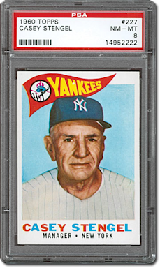 Collecting 1960 Topps Baseball Cards: Hello, Goodbye