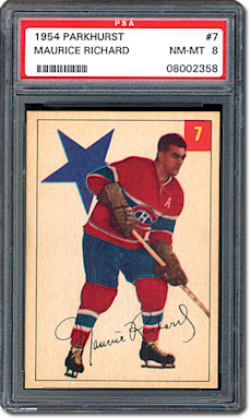 The 1954 Parkhurst Hockey Cards Set - Puck Wars, Parkhurst Takes on Topps