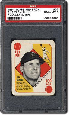 PSA Set Registry: Collecting the 1951 Topps Red and Blue Back Baseball ...