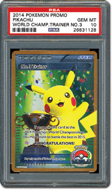 An Eye on the Prize: Collecting Pokemon Trophy Cards