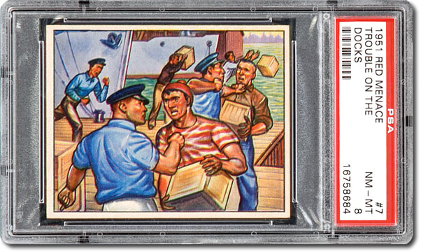 PSA Set Registry: 1951 Bowman Red Menace Trading Cards, Collecting a ...