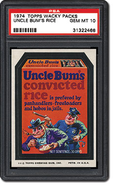 PSA Set Registry: Collecting Topps Wacky Packages from the 1960s and ...