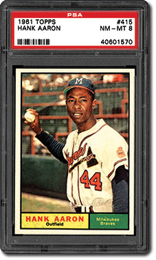 PSA Set Registry: Collecting the 1961 Topps Baseball Set