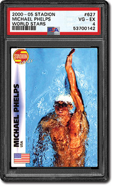 PSA Set Registry: Collecting Michael Phelps Cards, Tickets, and ...