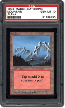PSA Set Registry: Collecting the 1993 Magic: The Gathering Alpha (MTG ...