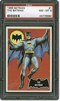 1966 Topps Batman Trading Card Sets - Black Bat, A Series, B Series