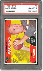 The 1968 Topps Football Card Set: Packed with Packers