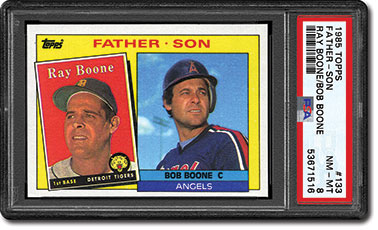The Boone Family – Three Generations of Baseball and Trading Cards