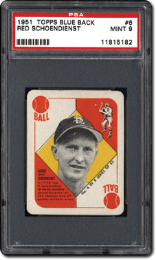 PSA Set Registry: Collecting the 1951 Topps Red and Blue Back Baseball ...