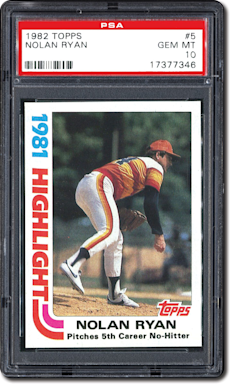 PSA Set Registry: Collecting the 1982 Topps Baseball Set, The First 792 ...