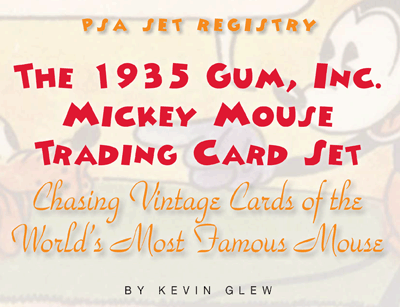 PSA Set Registry: The 1935 Gum, Inc. Mickey Mouse Trading Card Set ...