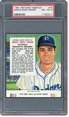 PSA Set Registry: Big Reds - A Closer Look at the 1950's Red Man ...