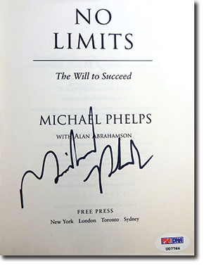 Collecting Michael Phelps Cards, Tickets, and Autographs – The "Gold ...