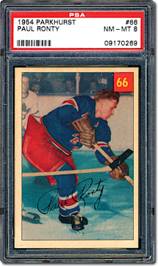 The 1954 Parkhurst Hockey Cards Set - Puck Wars, Parkhurst Takes on Topps