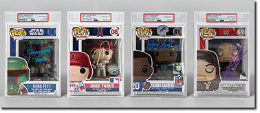 PSA Unveils New Autographed Funko POP! Encapsulation Service