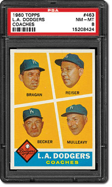 PSA Set Registry: Collecting the 1960 Topps Baseball Card Set Sixty ...