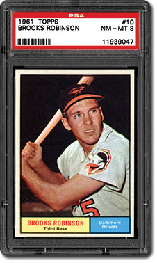 PSA Set Registry: Collecting the 1961 Topps Baseball Set