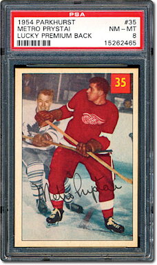 The 1954 Parkhurst Hockey Cards Set - Puck Wars, Parkhurst Takes on Topps