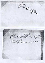 Signature Analysis of Charles Herbert 'Chuck' Klein