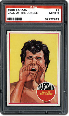 PSA Set Registry: Collecting the 1966 Philadelphia Gum Tarzan Trading ...