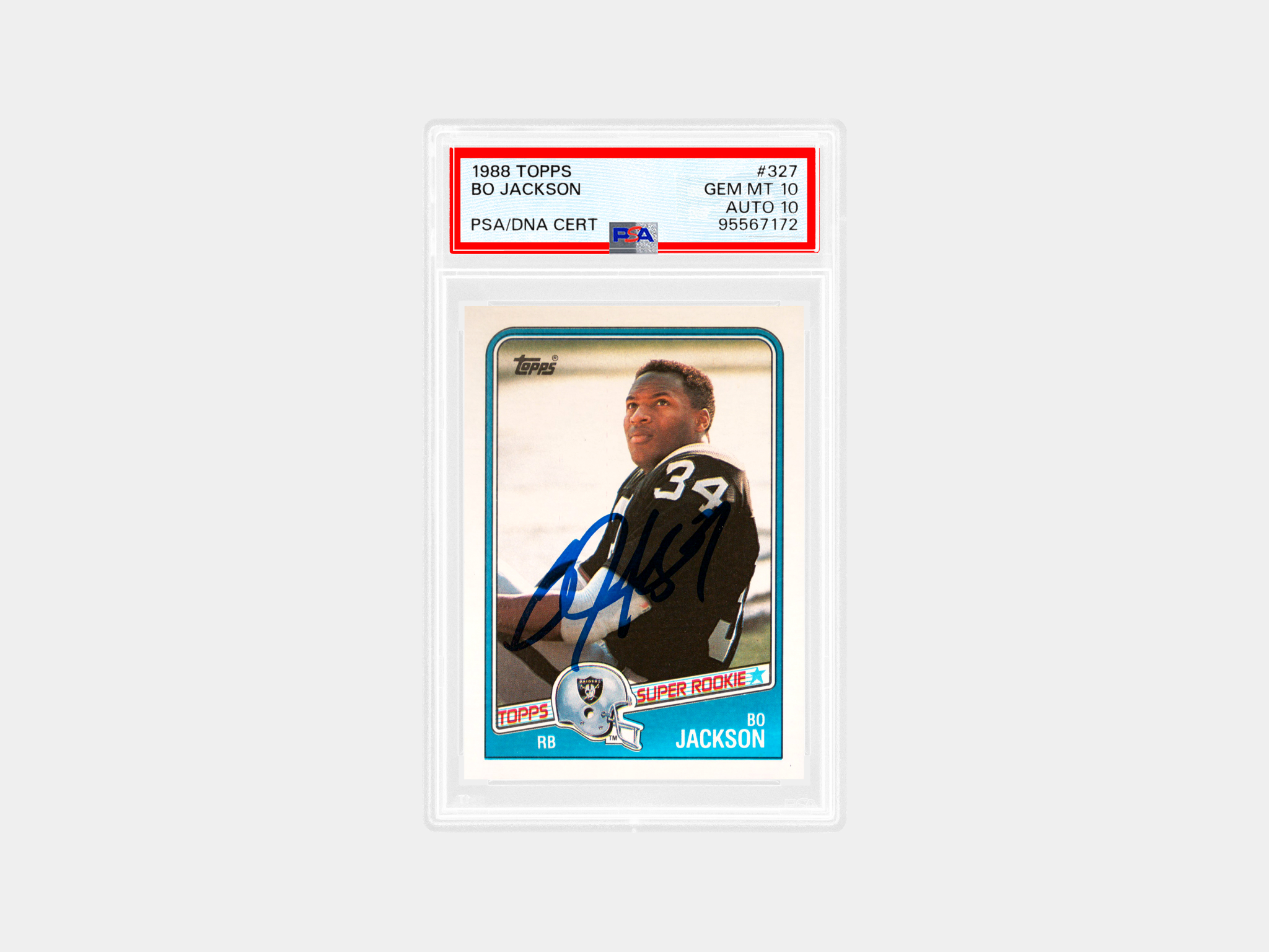 PSA Autograph Series - Bo Jackson