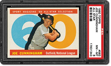 PSA Set Registry: Collecting the 1960 Topps Baseball Card Set Sixty ...