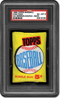 PSA Set Registry: Collecting the 1960 Topps Baseball Card Set Sixty ...