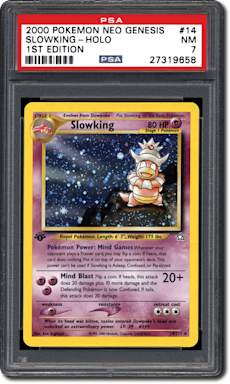 PSA Set Registry: Collecting the 2000 Pokémon Neo Genesis 1st Edition Set