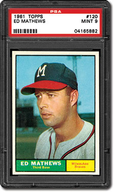 PSA Set Registry: Collecting the 1961 Topps Baseball Set