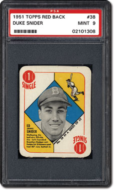 PSA Set Registry: Collecting the 1951 Topps Red and Blue Back Baseball ...