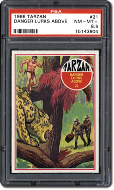 PSA Set Registry: Collecting the 1966 Philadelphia Gum Tarzan Trading ...