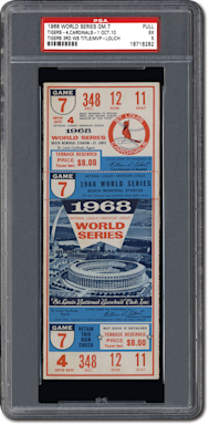 Great Moments in Sports Commemorated on Cardboard, Tigers vs. Cardinals ...