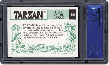 PSA Set Registry: Collecting the 1966 Philadelphia Gum Tarzan Trading ...