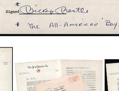 Mickey Mantle’s Infamous 1972 Signed and Handwritten “Lewd” Yankees ...