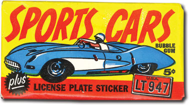 The 1961 Topps Sports Cars Card Set: Sleek, Stylish, Fast and Hard to Find
