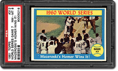 PSA Set Registry: Collecting the 1961 Topps Baseball Set