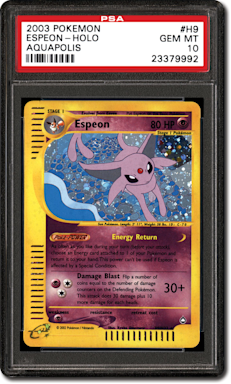 Collecting the 2003 Pokémon Aquapolis Set - Its Appeal Is "Crystal" Clear