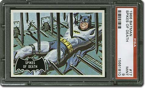 1966 Topps Batman Trading Card Sets - Black Bat, A Series, B Series