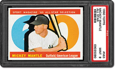 PSA Set Registry: Collecting the 1960 Topps Baseball Card Set Sixty ...