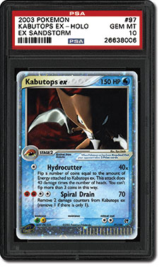 PSA Set Registry: Collecting the 2003 Pokémon EX Sandstorm Card Set ...