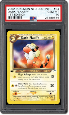 PSA Set Registry: Collecting the 2002 Pokémon Neo Destiny 1st Edition Set