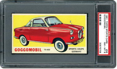 The 1961 Topps Sports Cars Card Set: Sleek, Stylish, Fast and Hard to Find