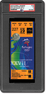 PSA Set Registry: Collecting Michael Phelps Cards, Tickets, and ...